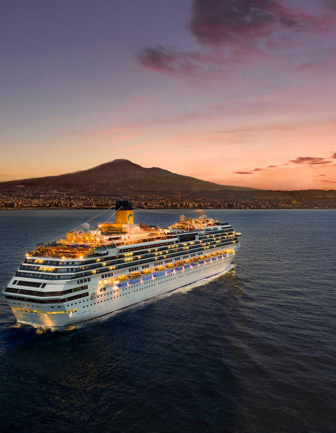 Degustazione in crociera di fronte all'Etna | Costa Crociere