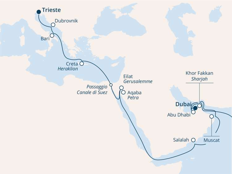 Costa Venezia: interni della nave e itinerari | Costa Crociere