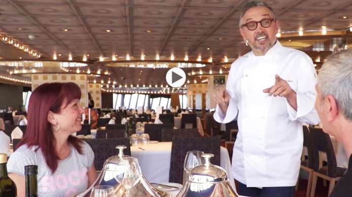 Il nuovo menu in 12 portate firmato da Chef Barbieri | CostaClub