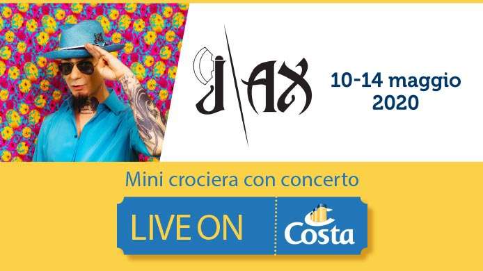 La crociera alza il volume La festa è firmata J-Ax